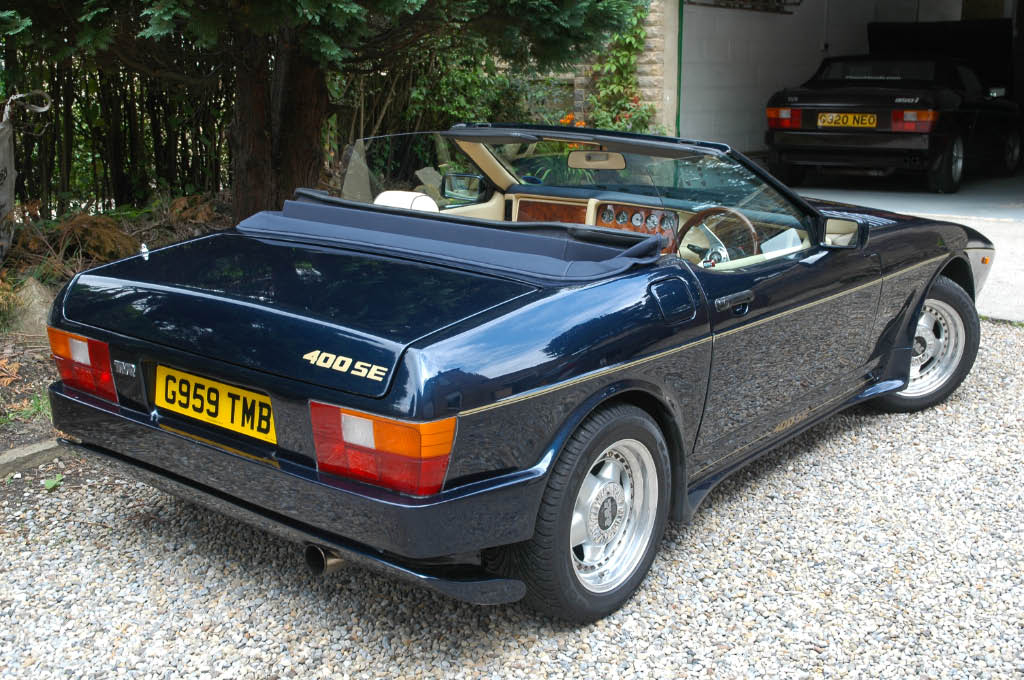 TVR 400 spécifications techniques et économie de carburant